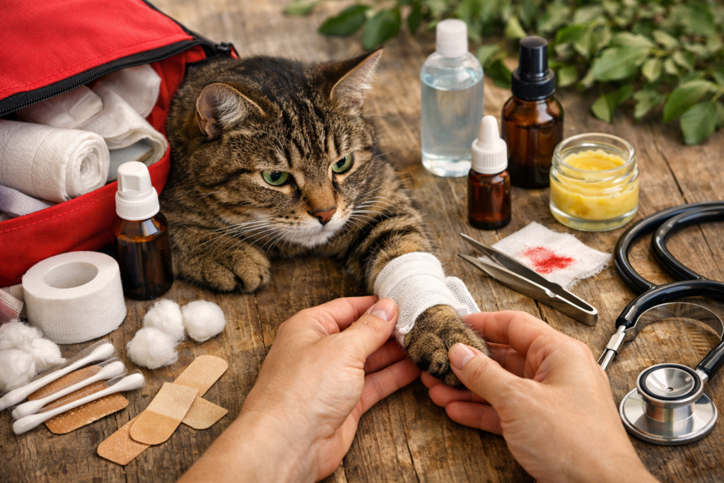 First Aid for Minor Injuries in Cats: A Guide for Owners - NEWS